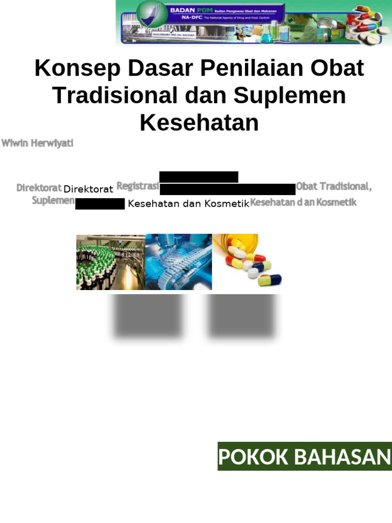 Konsep Dasar Penilaian OT, Suplemen, Quasi | PDF