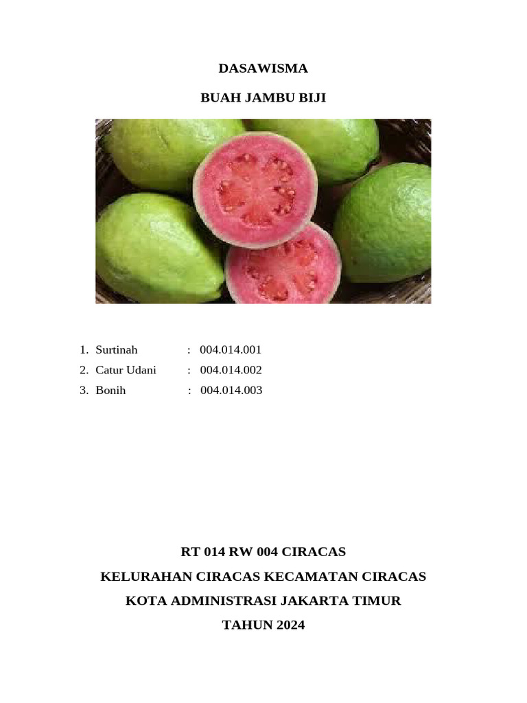 Dasawisma Cover | PDF