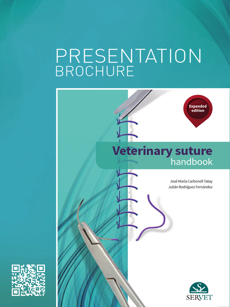 PY092804 Veterinary Suture Handbook Brochure (1) | PDF | Surgical Suture
