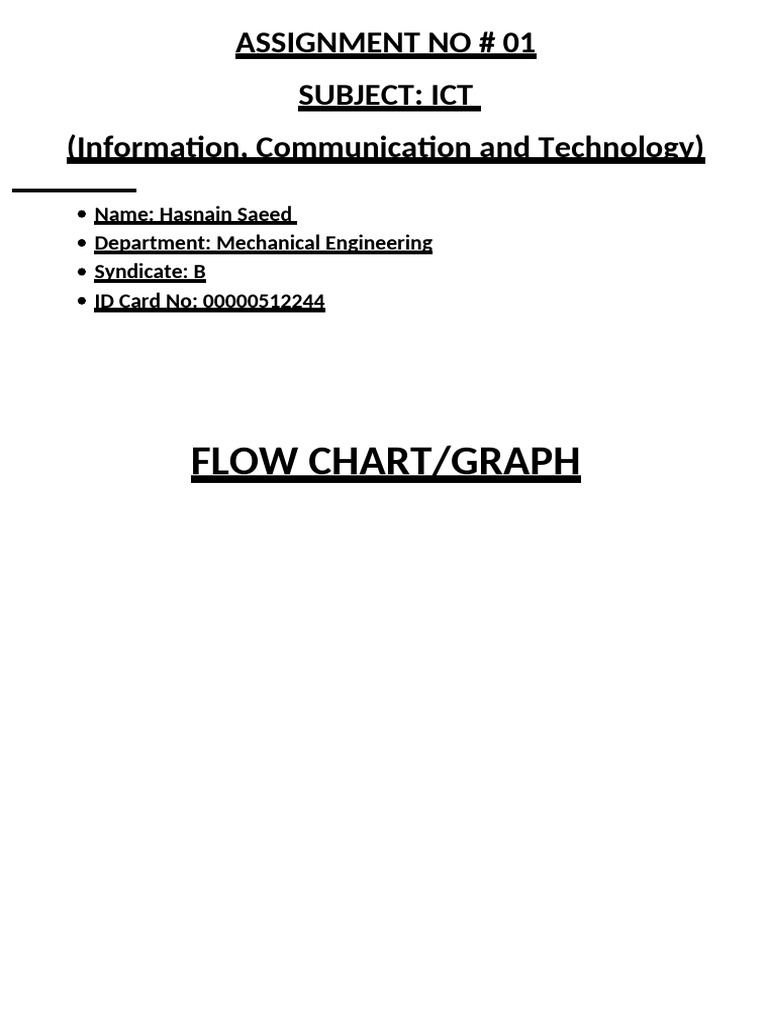 FLOW CHART ASSIGNMENT | PDF | Applied Mathematics