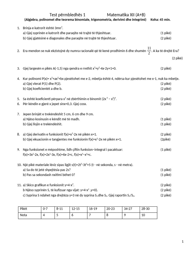 Periudha 1 A+b 2 | PDF