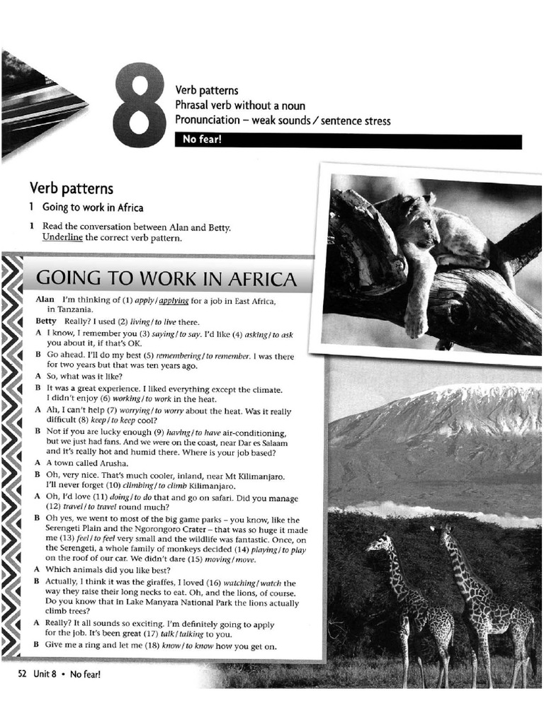 Unit 8 - Workbook | PDF