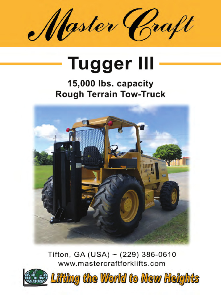 Master Craft Rough Terrain Tow-Tractor | PDF