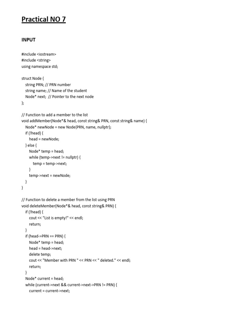 C - Code of Practical | PDF | Computer Programming | Software Engineering