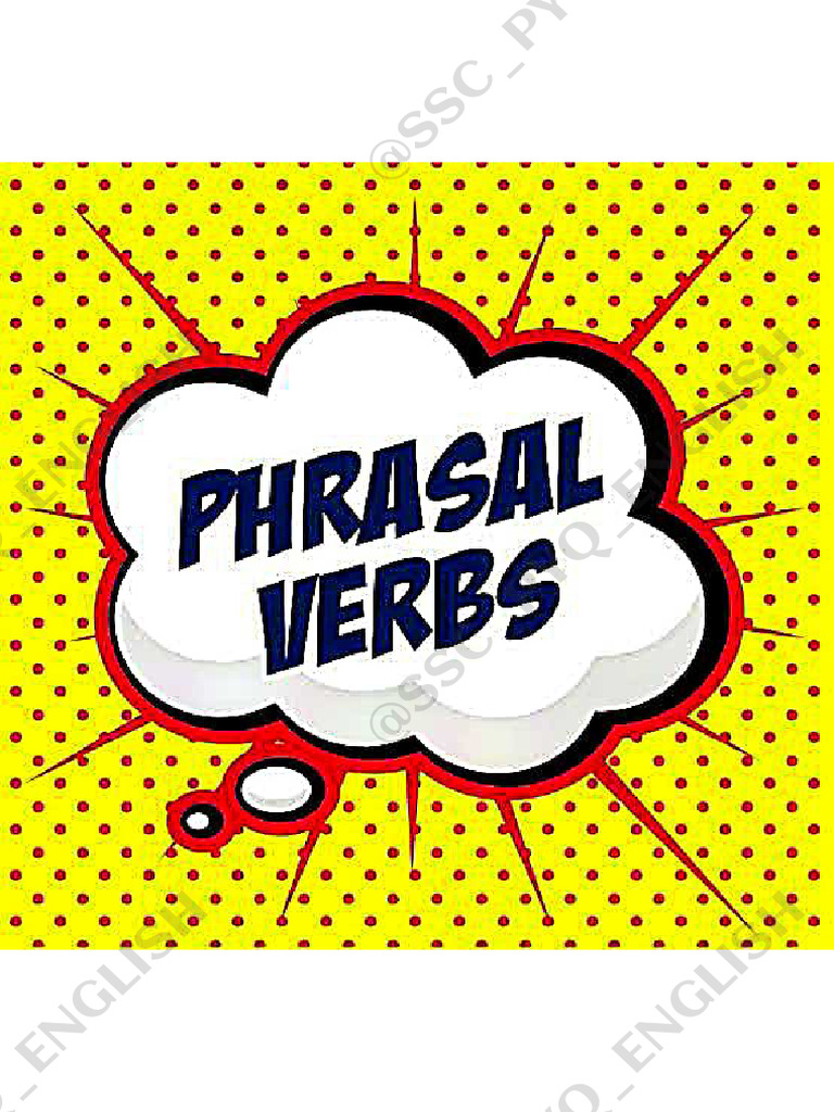 Most Important Phrasal Verb by @SSC - PYQ - ENGLISH | PDF