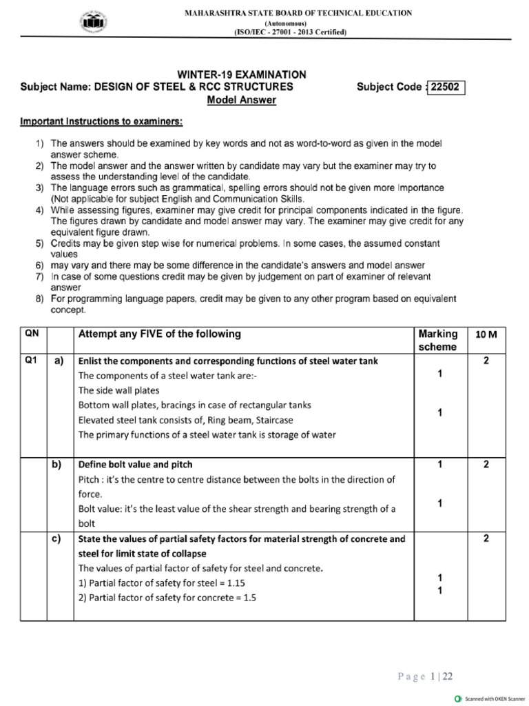 22502 2019 Winter Model Answer Paper[Msbte Study Resources] (1) | PDF