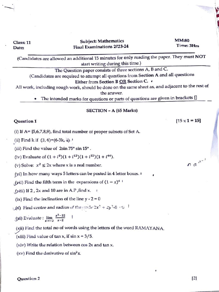 Class XI, Mathematics by Ashish Sir | PDF | Ellipse | Mathematics