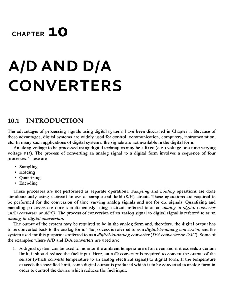 ADC and DAC | PDF