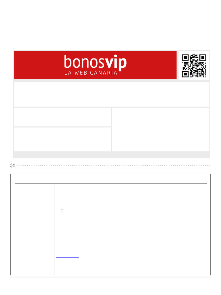 Ticket de Bono Vip | PDF | Preparación de comida y bebida | Alimentos