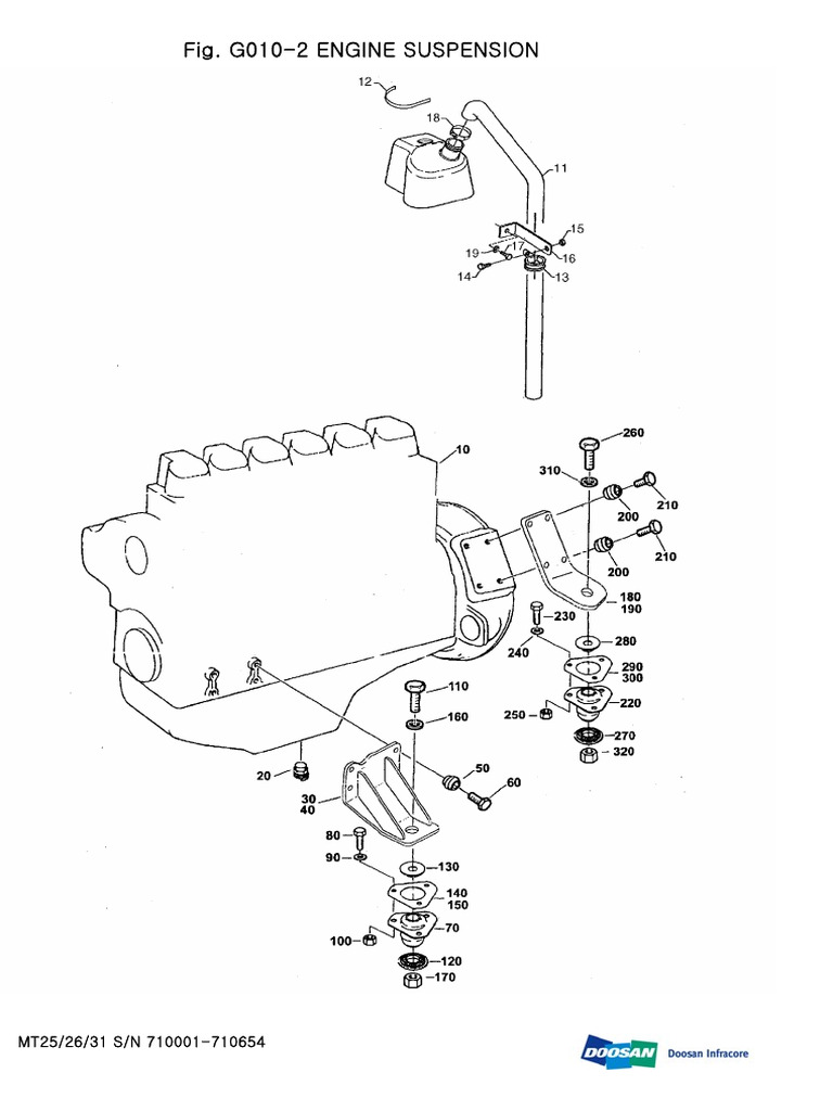 DAEWOO DOOSAN MT26 MOXY ARTICULATED DUMP TRUCK Parts Catalogue Manual ...