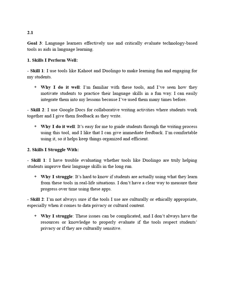 Unit 3 Lesson 2 | PDF | Learning | Privacy