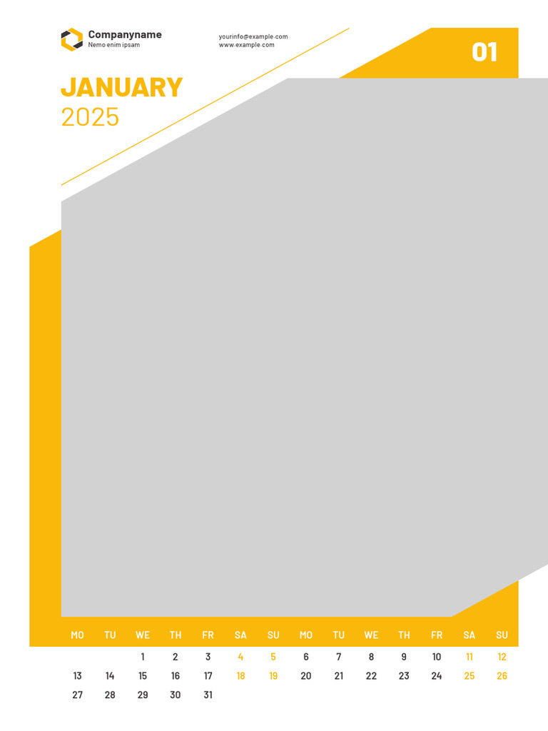 Wall Calendar 2025 | PDF