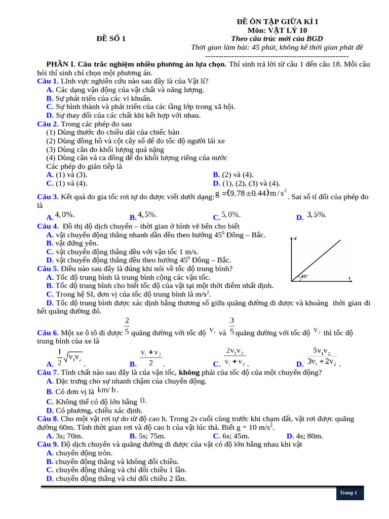 Đề-1 GK1 VL10 Cấu-trúc-mới hs | PDF