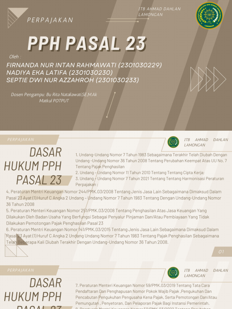 PPH PASAL 23 POTPUT_20241122_205453_0000 | PDF