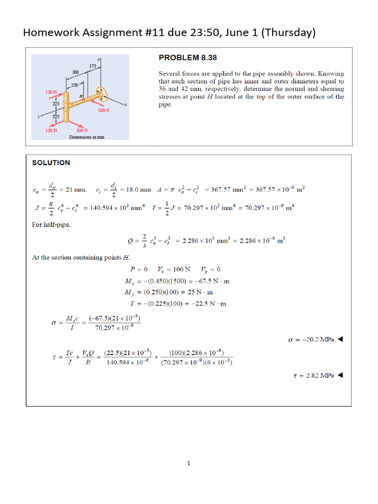 HW11 Solu | PDF