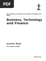 Icaew Cfab Asr 2019 Sample Exam | PDF | Audit | Internal Control