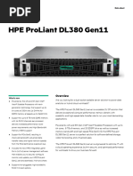 HPE ProLiant DL360 Gen12 Overview | PDF | Computer Security | Security