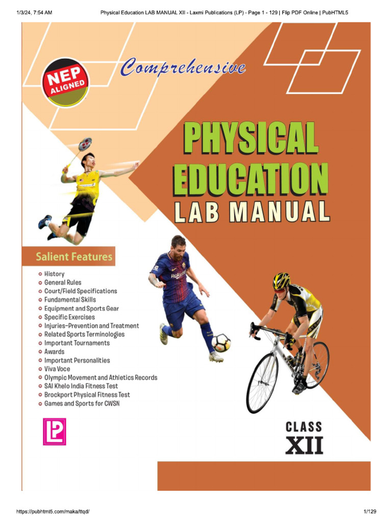 G 12 PE Practical Manual | PDF