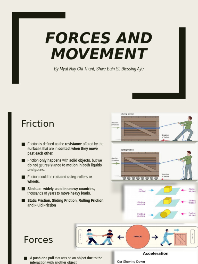 Forces and Movement | PDF