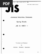 Jis G3101 SS400 Standard | PDF | Young's Modulus | Strength Of Materials