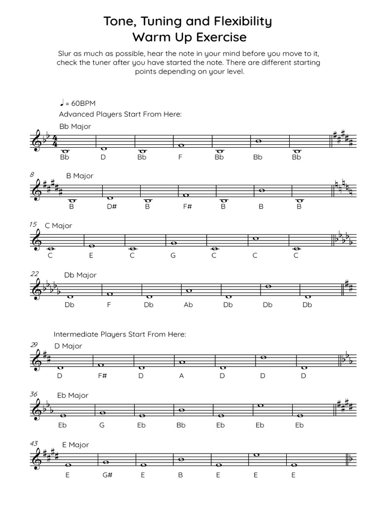 Be21e22-8d31-7f81-E1d5-752bb87be4e6 Tone Tuning and Flexibility Warm Up ...
