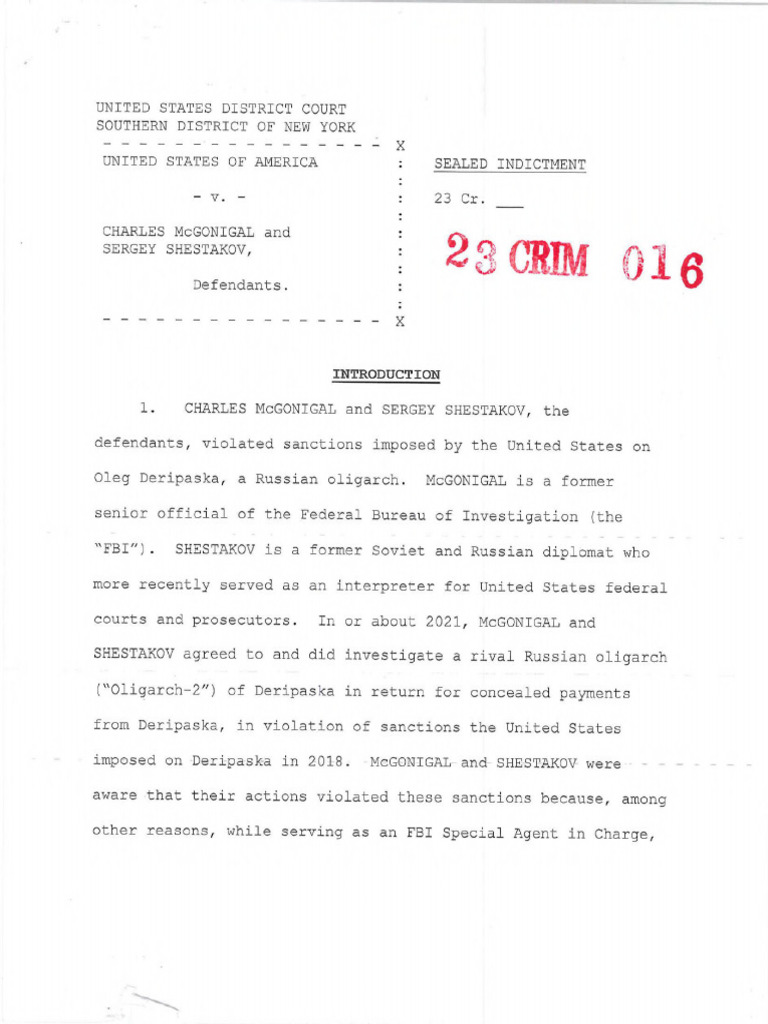 FBI-Indictment | PDF