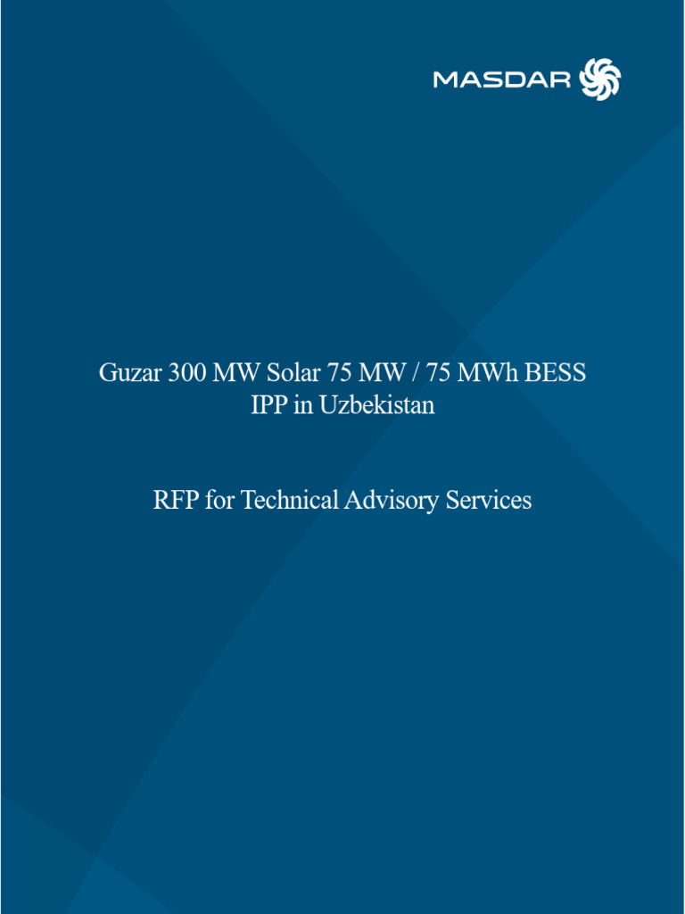 Bess RFP Final Version | PDF | Electrical Substation | Electric Power Transmission