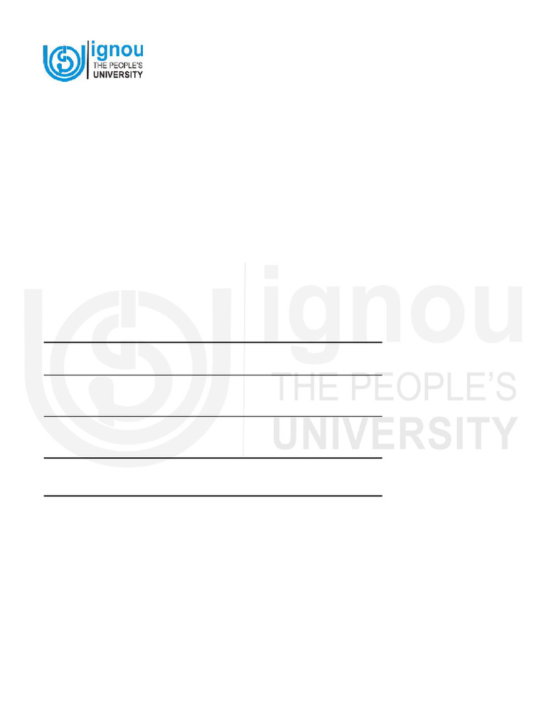 BEGC-103 E Block-3 | PDF