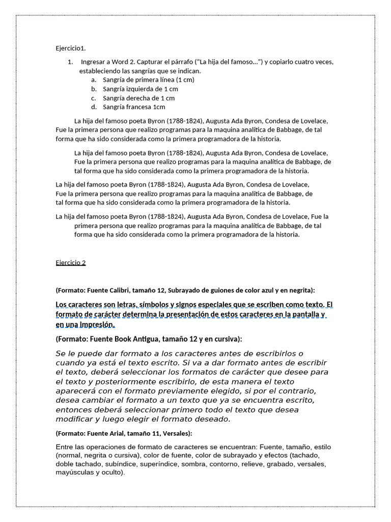 Ejercicios Practica Informatica UNIDAD1 | PDF | Diseño gráfico