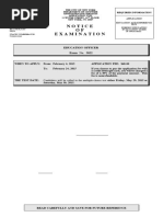 DCAS Exam Schedule 2025 Overview | PDF | Inspector