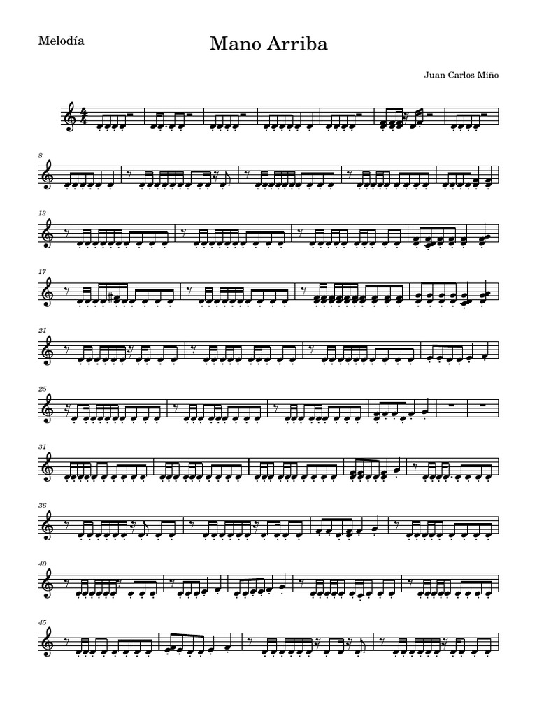 Mano Arriba | PDF