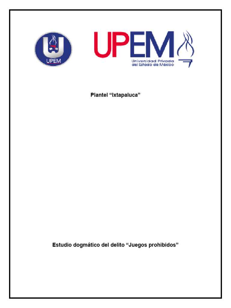 Juegos Prohibidos Vio 1 | PDF | Intención (Derecho Penal) | Ley Pública