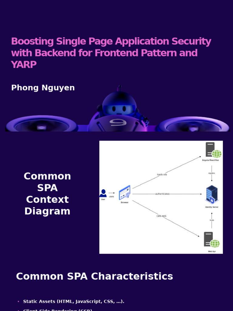 Dotnetconf 2024 BFF | PDF | Http Cookie | Systems Architecture