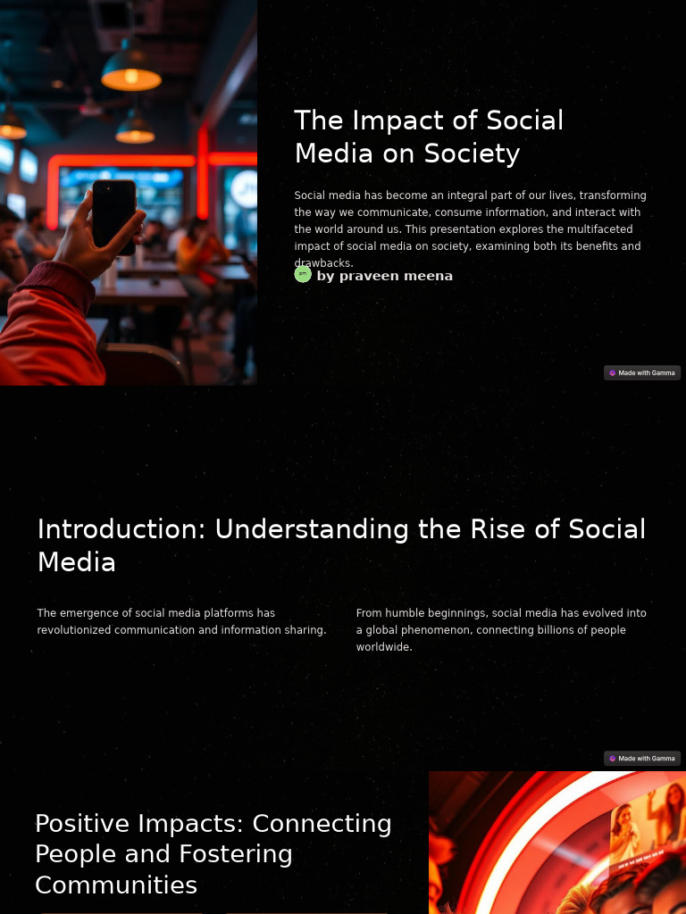 The Impact of Social Media On Society | PDF | Social Media | Popular ...