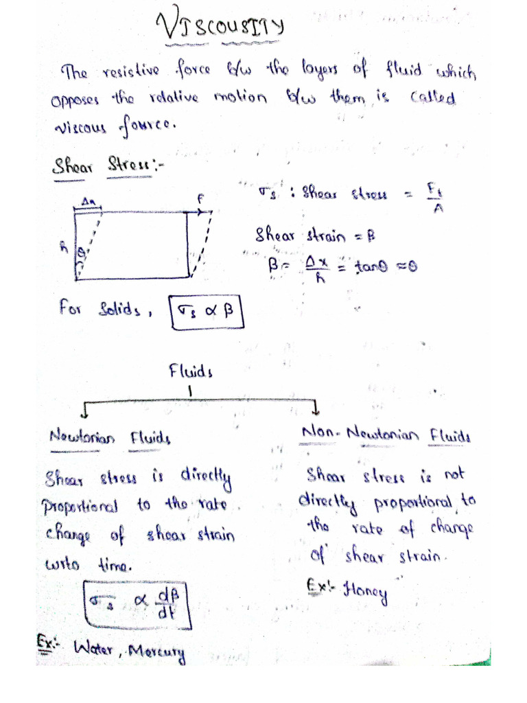 Viscosity-1 | PDF