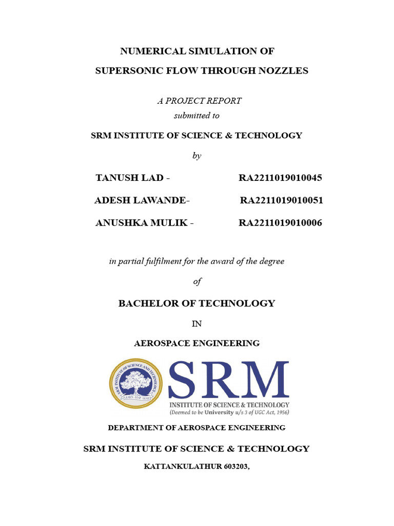The RP report | PDF | Fluid Dynamics | Nozzle