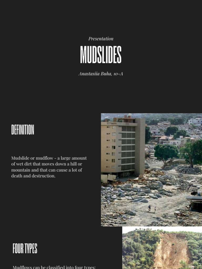 Mudslides | PDF | Natural Hazards | Natural Disasters