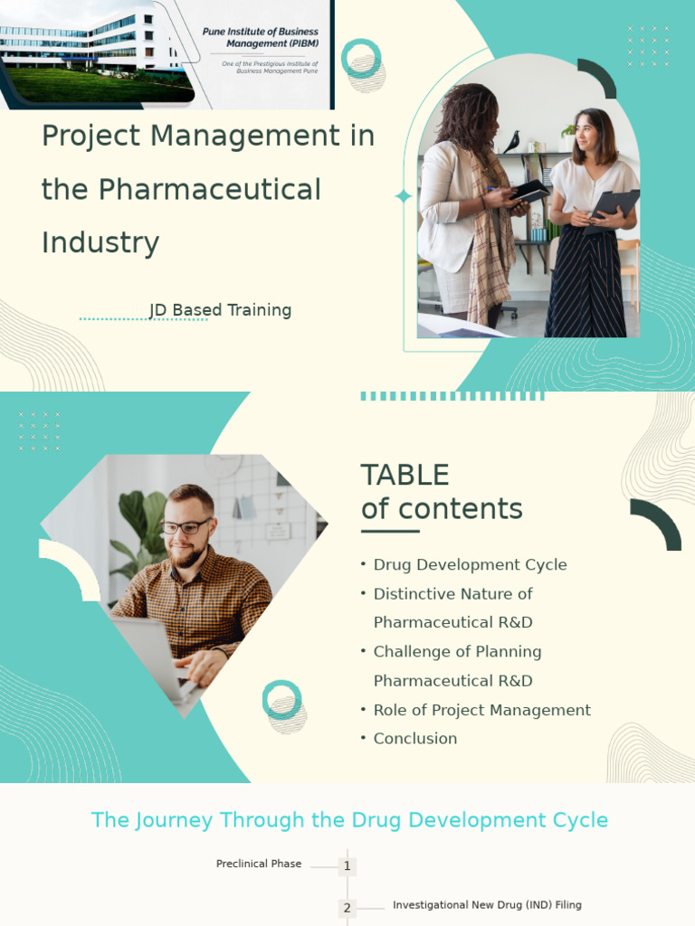 Pharmaceutical Project Management Guide | PDF | Phases Of Clinical Research | Clinical Trial