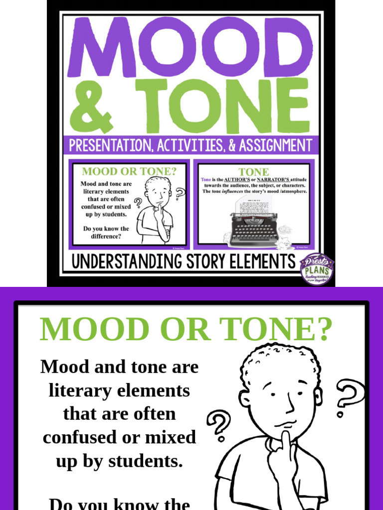 1 Mood and Tone Presentation | PDF