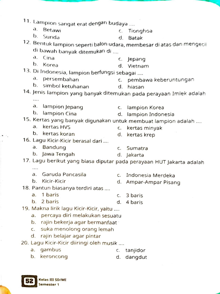 soal plbj 2 | PDF