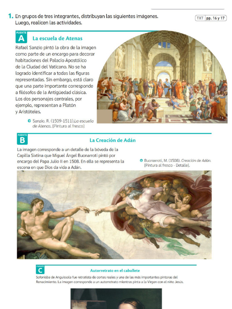 Obras Pictóricas Renacentistas | PDF