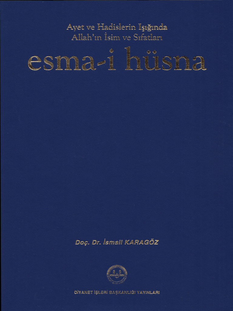 Esmai Hüsna - İsmail Karagöz - Diyanet | PDF