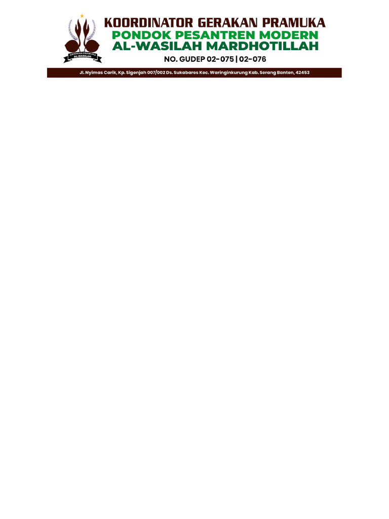 Kop Pramuka | PDF