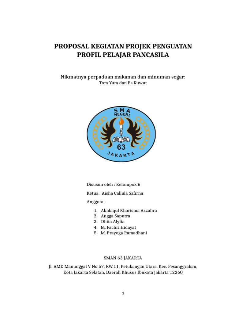 Proposal_kegiatan_projek_penguatan_profil_pelajar_Pancasila[1][1] | PDF