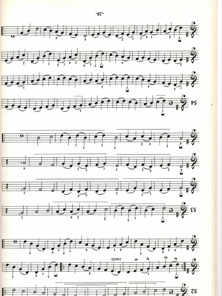 3rd Position On D String | PDF