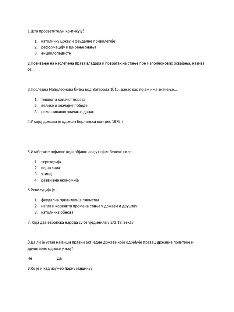 Doba Revolucija | PDF