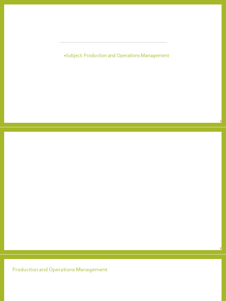 Unit 3 POM - Updated | PDF | Operations Management | Project Management