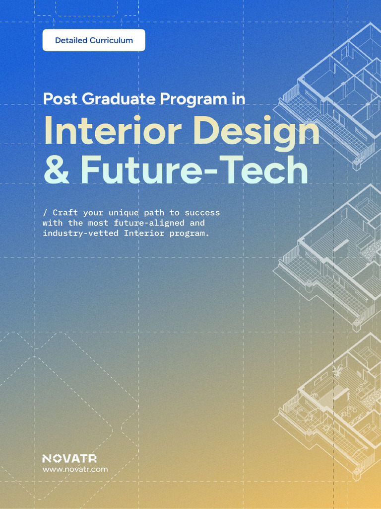 Detailed Curriculum - PGP in Interior Design and Future-Tech | PDF