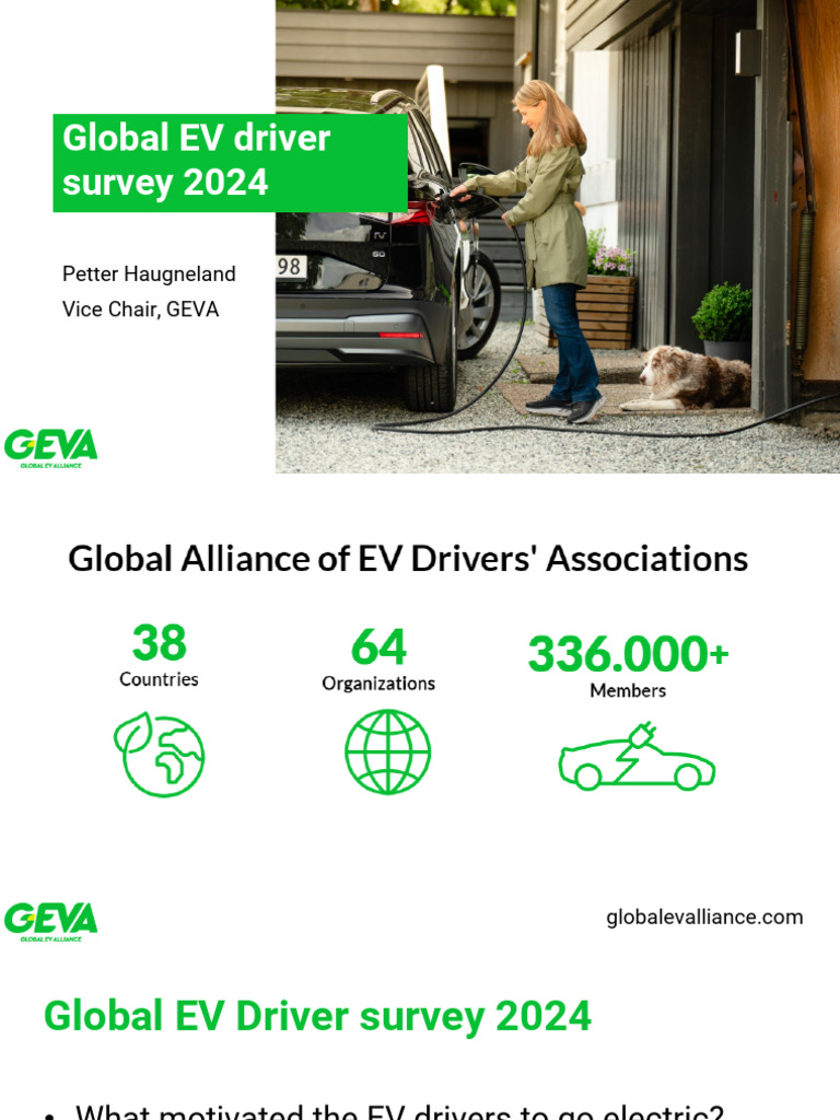 Global EV Driver Survey 2024 Webinar Presentation | PDF | Electric ...