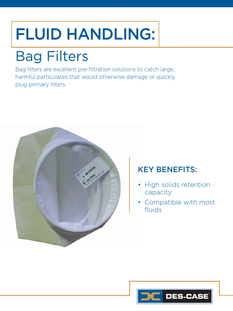 DC-Bag Filters | PDF | Materials